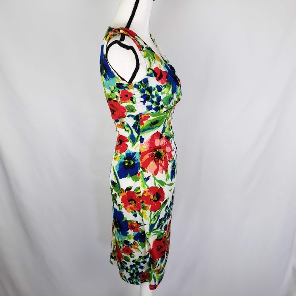 Lauren Ralph Lauren | Dresses | Ralph Lauren Bright Floral Stretchy ...